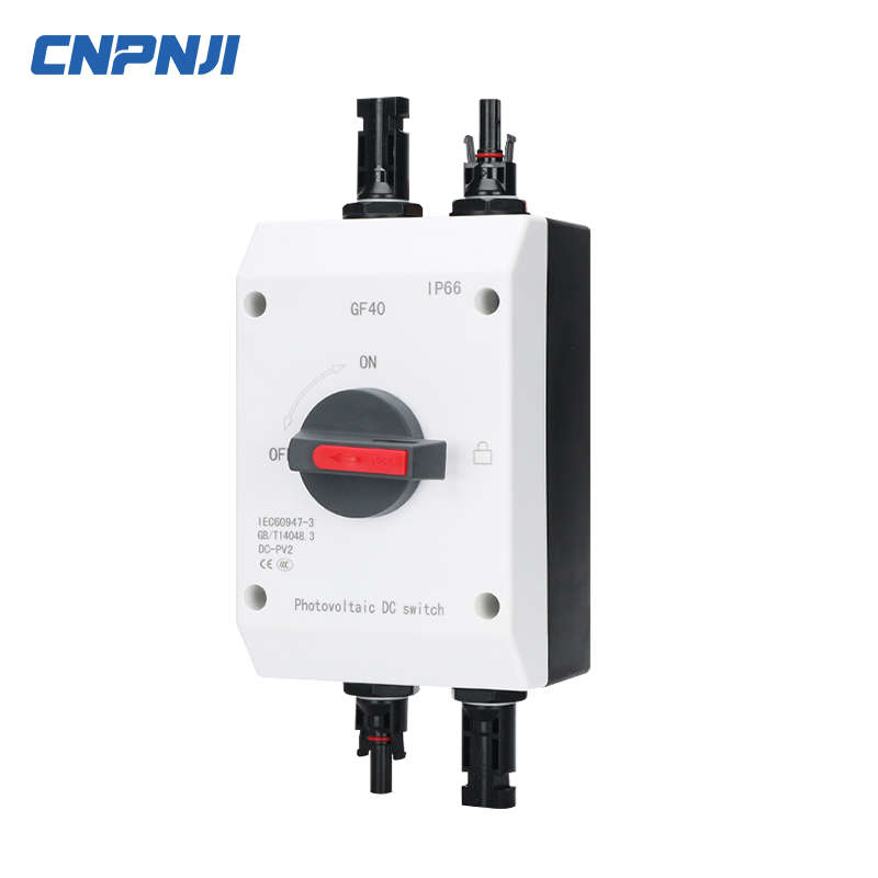 China Waterproof DC 4P 32A Disconnector isolator switch Manufacturers & Suppliers - Pinji ...