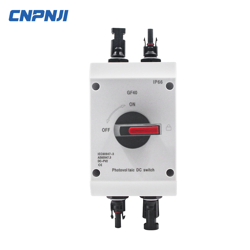 China Waterproof DC 4P 32A Disconnector isolator switch Manufacturers & Suppliers - Pinji ...