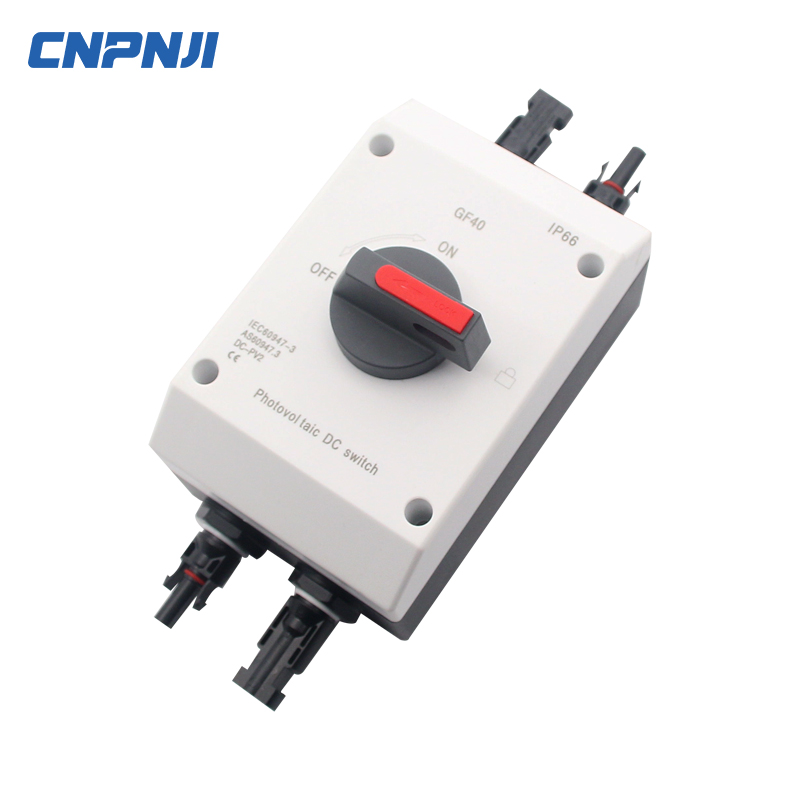 China Waterproof DC 4P 32A Disconnector isolator switch Manufacturers & Suppliers - Pinji ...