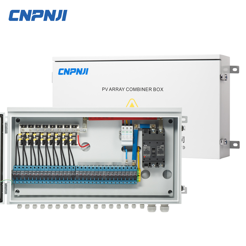 China 16 strings 16 in 1 out 1000V 320A dc solar pv combiner box ...